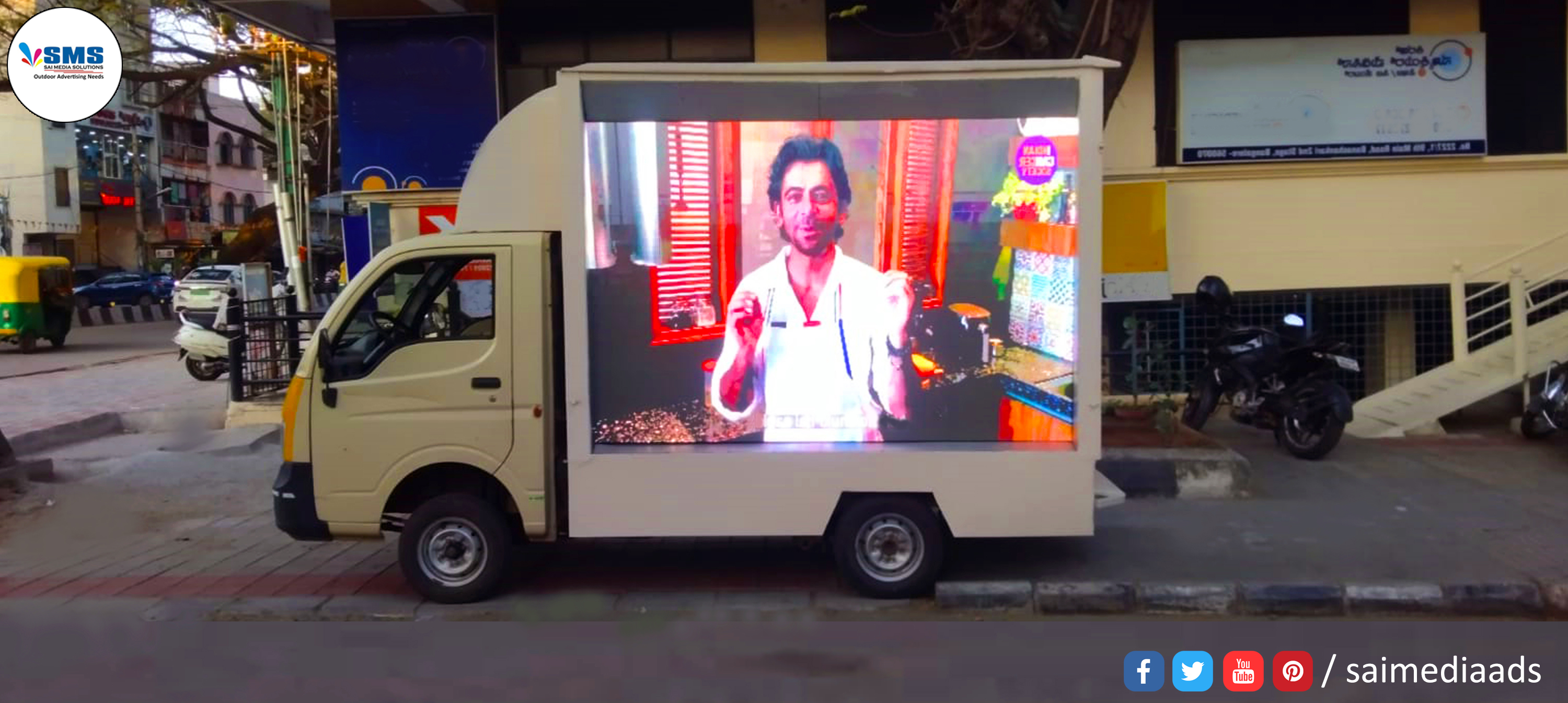 Mobile Van Advertising – Sai Media Solutions